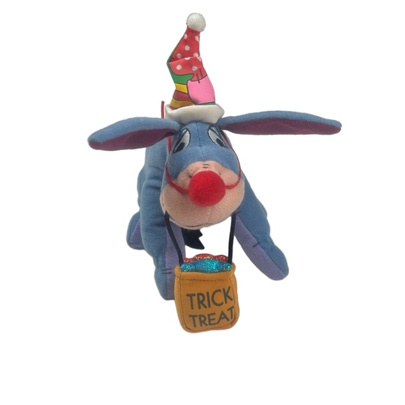 Disney | Toys | Vintage Disney Winnie The Pooh Eeyore Clown Trick Or ...